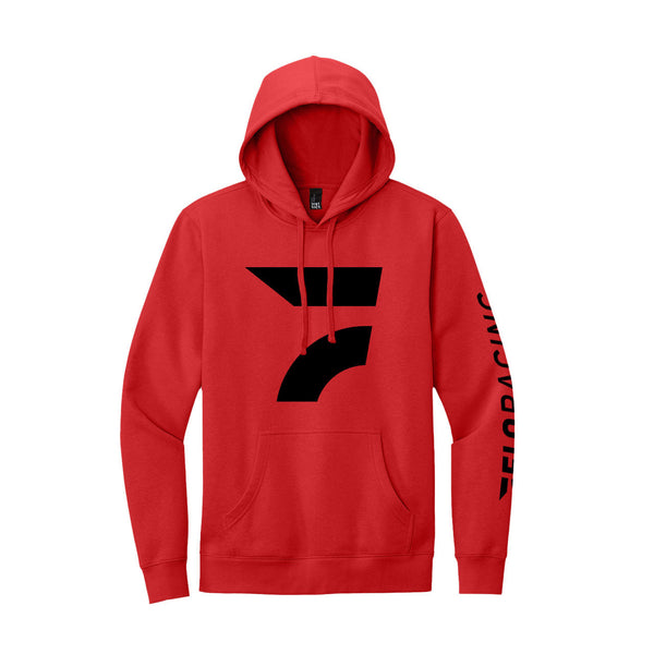 Flo Logo Hoodie - Classic Red - ShopFloSports